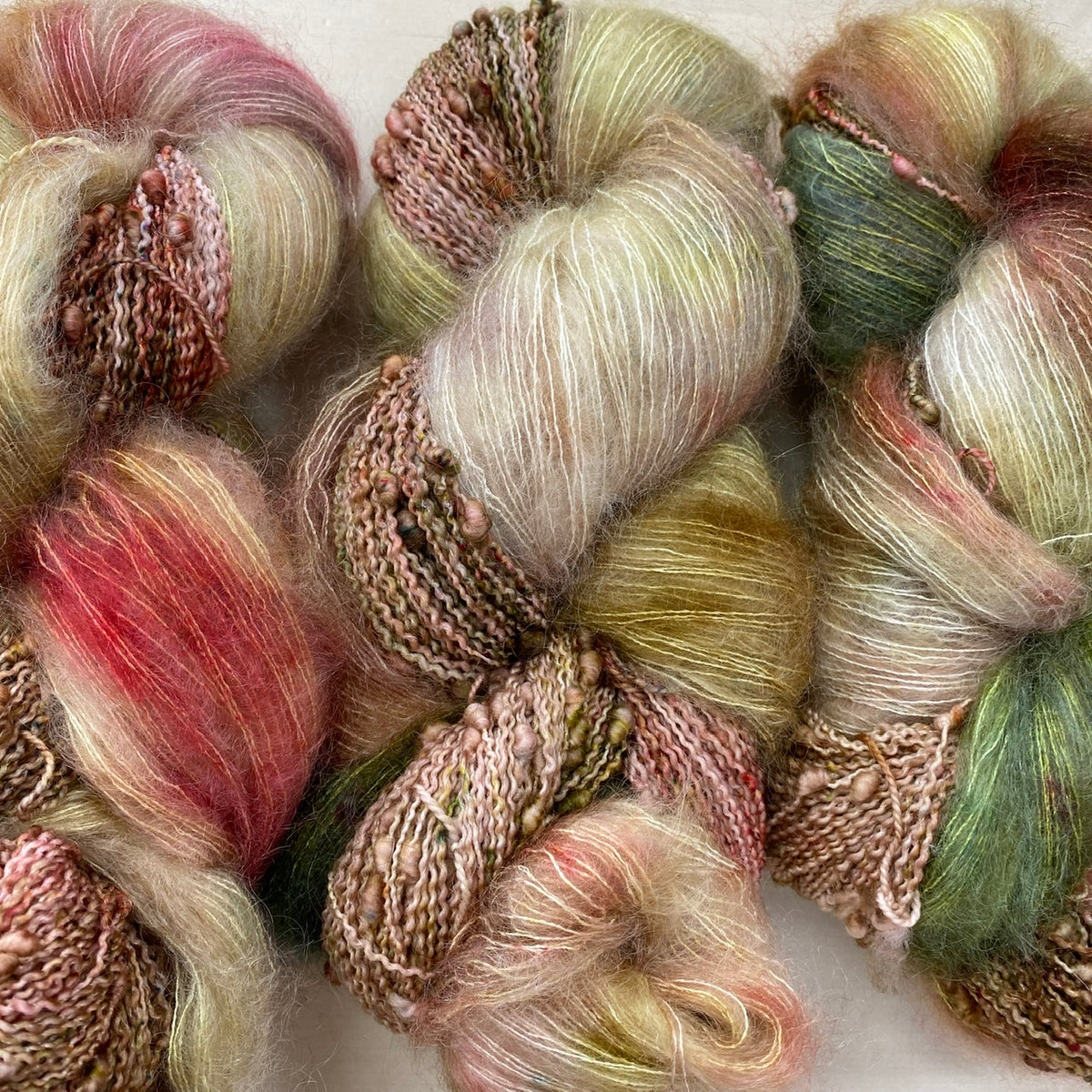 Lumpy Bumpy Fuzzy Bundles Mo Slub – The Yarn Club, Inc